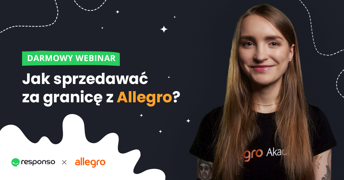Jak sprzedawać za granicę z Allegro? - Zapisz się na webinar