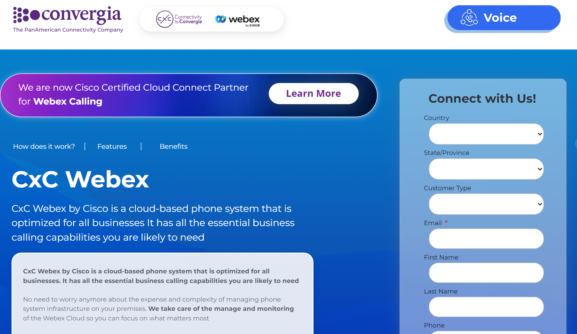Convergia - CxC Webex