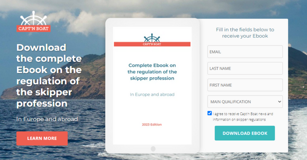 Complete Ebook about the skipper regulation - Capt'n Boat