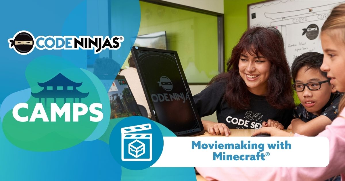 Code Ninjas Summer Camps 2022 | Moviemaking with Minecraft®