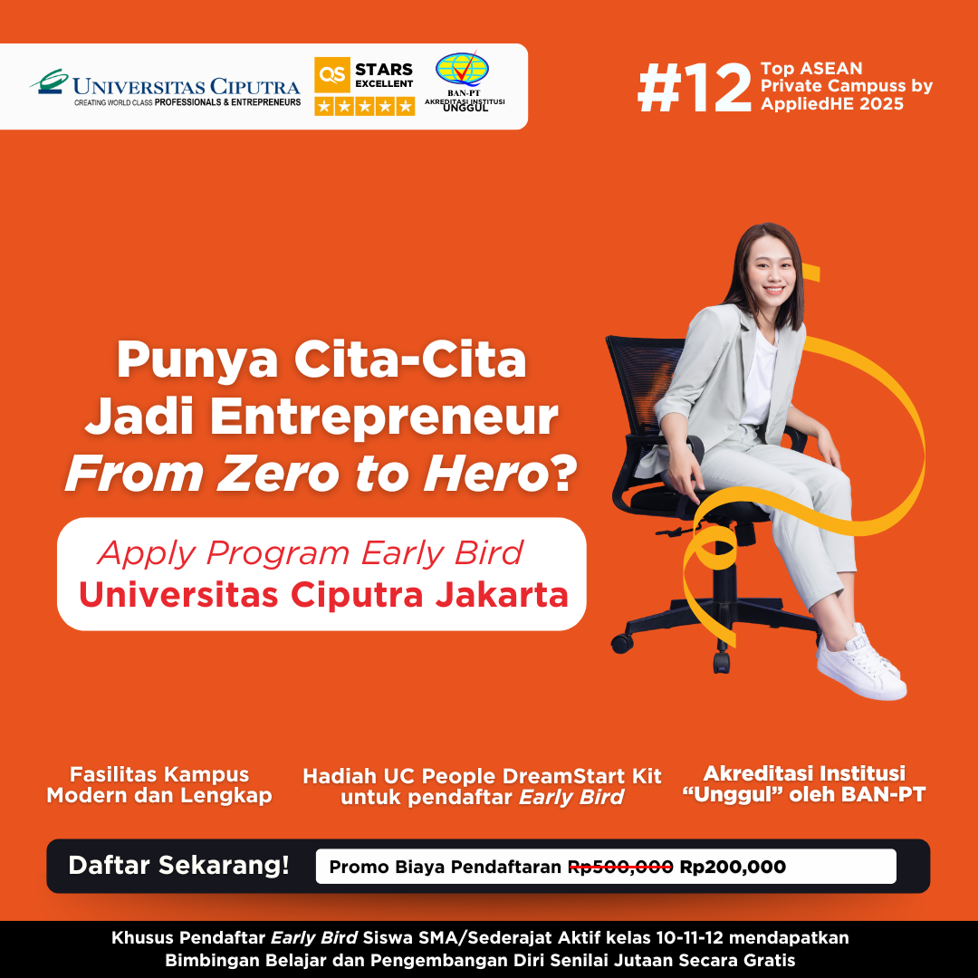 Info Beasiswa Universitas Ciputra - Daftar Sekarang