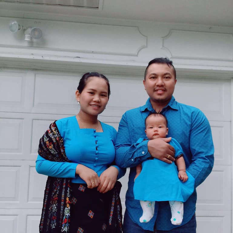 Flevia Ngun Iang and David Dawt Cung