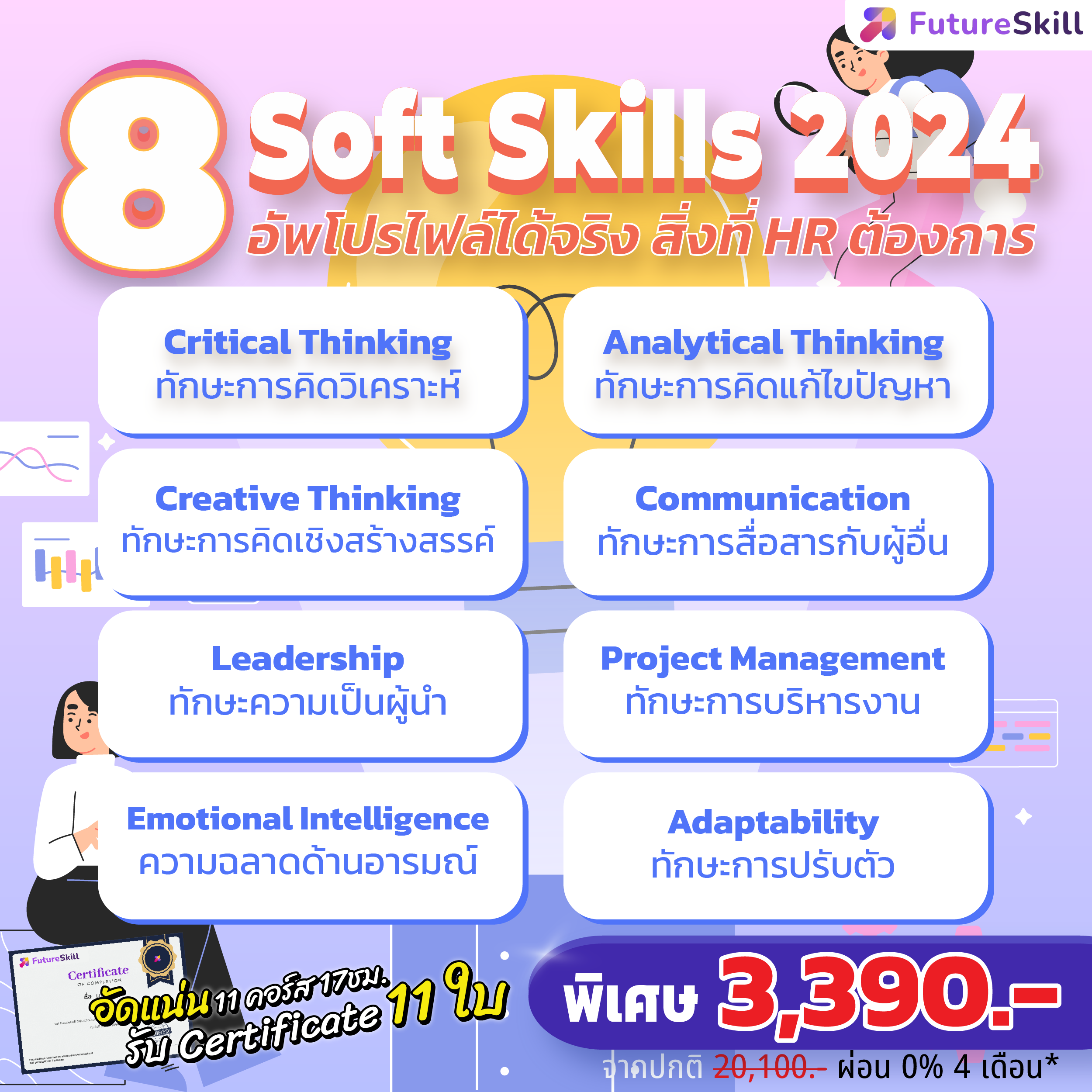 รวมทุก Soft Skills ทักษะจำเป็นสำหรับคนรุ่นใหม่