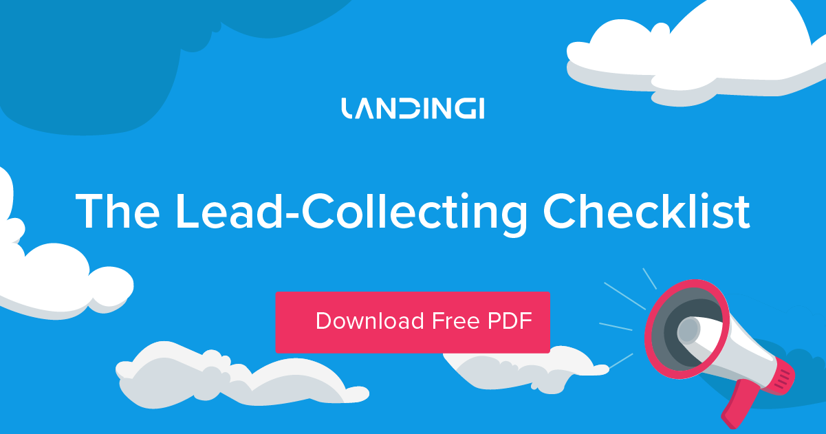 Check out what you need to collect leads!