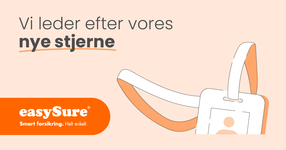 Spænd hjelmen | easySure søger fremtidens forsikringsstjerne