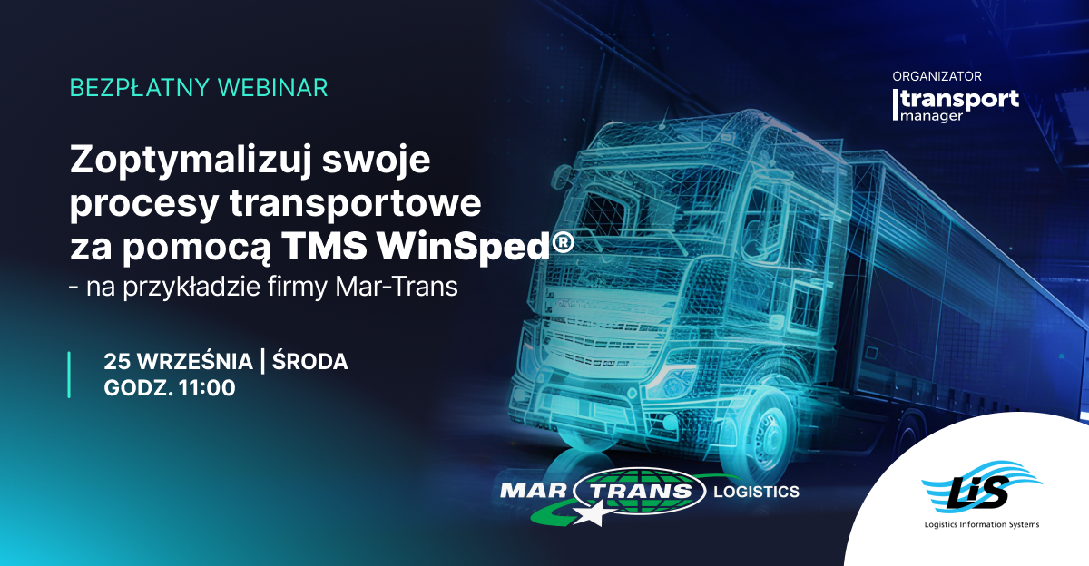 Webinar: Zoptymalizuj swoje procesy transportowe za pomocą TMS WinSped ...