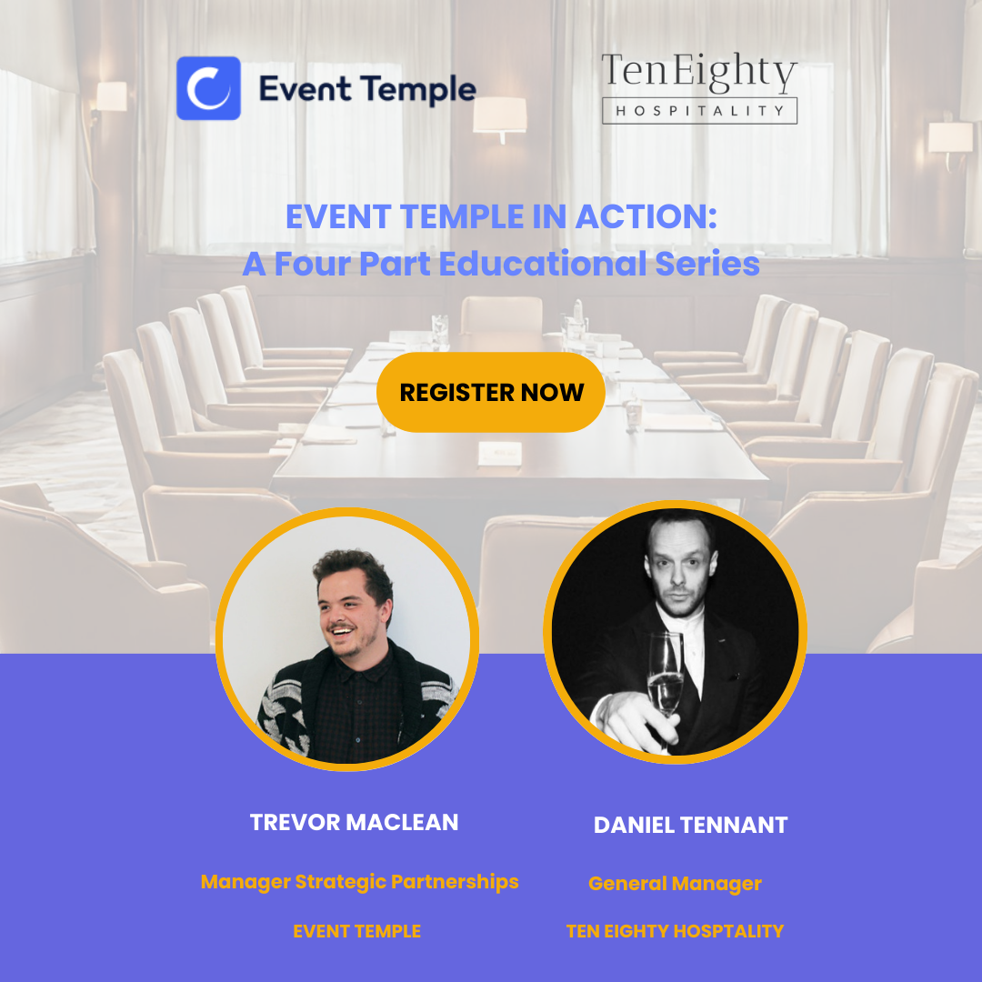 Event Temple x Ten Eighty Hospitality: Four Part Workshop Series