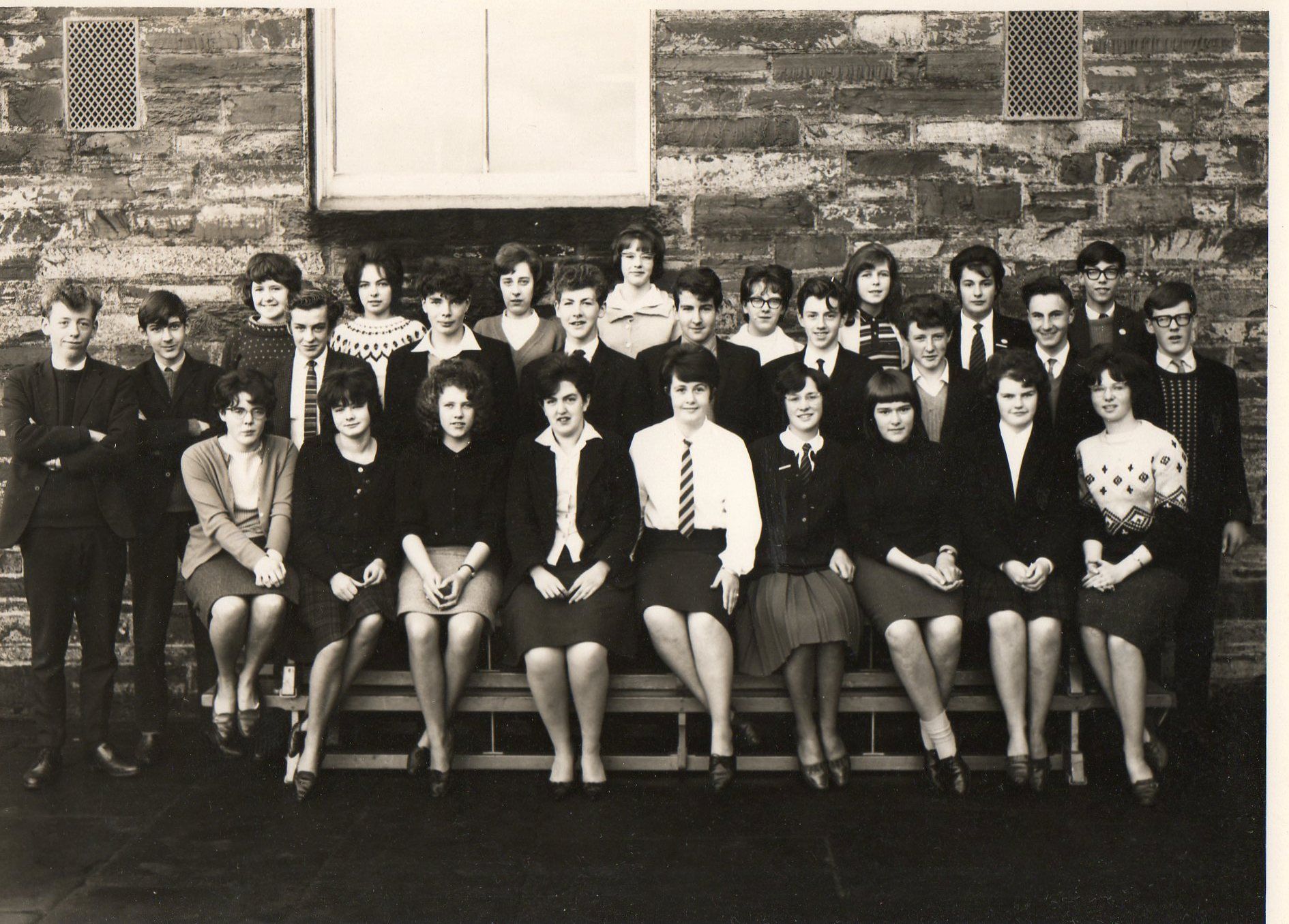 Orkney Image Library - Kirlwall Grammar School - Class 4AL - 1965
