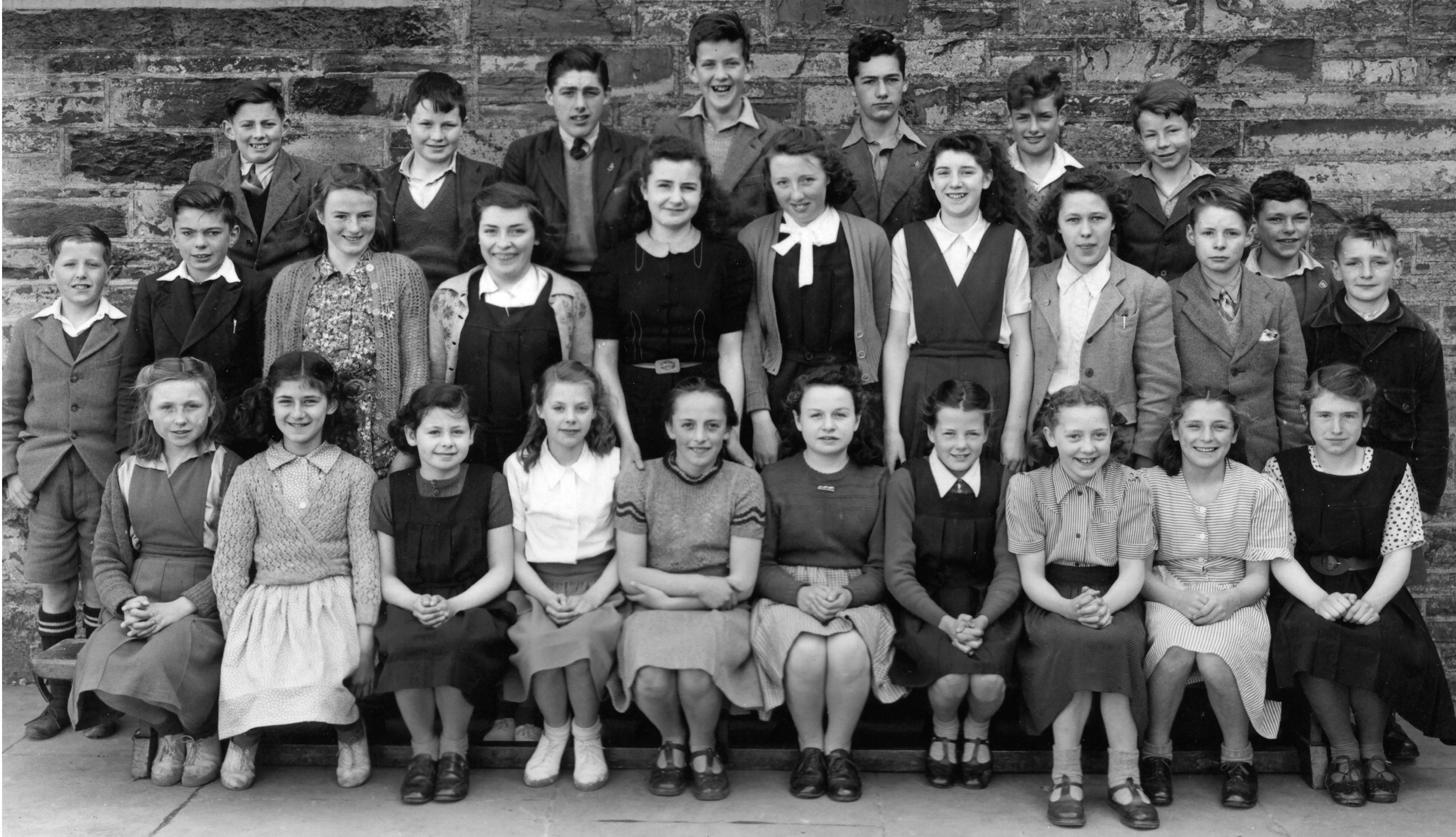 Orkney Image Library - Class 1A Kirkwall Grammar School