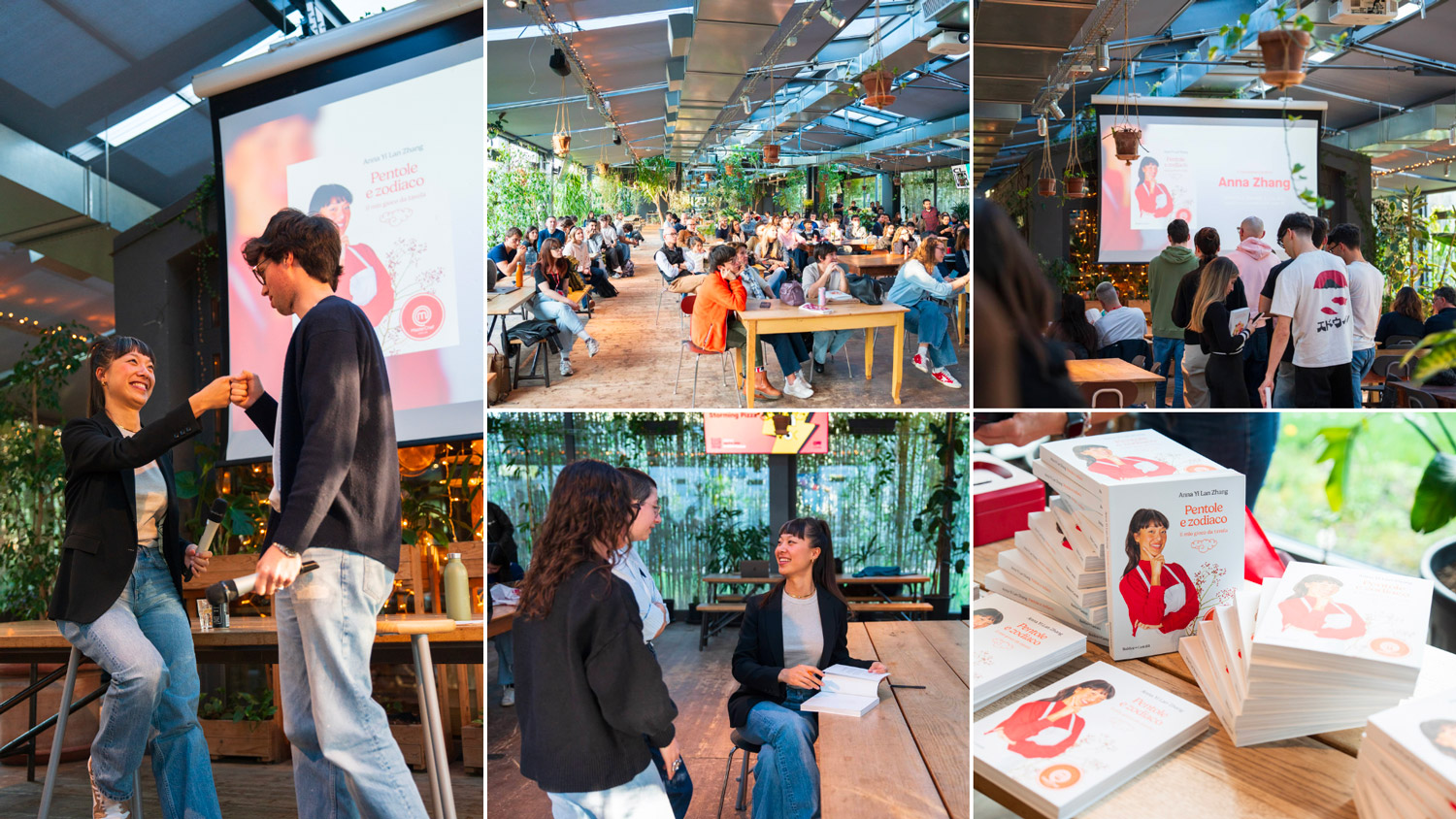 Anna Zhang, Winner of MasterChef Italia 14, at H-FARM | H-FARM