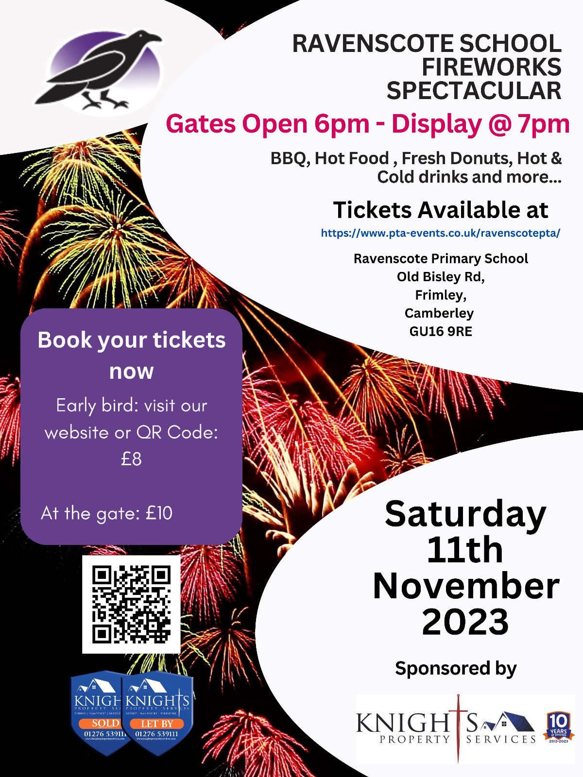 Ravenscote Junior School Fireworks - Event Details | Local Family Events