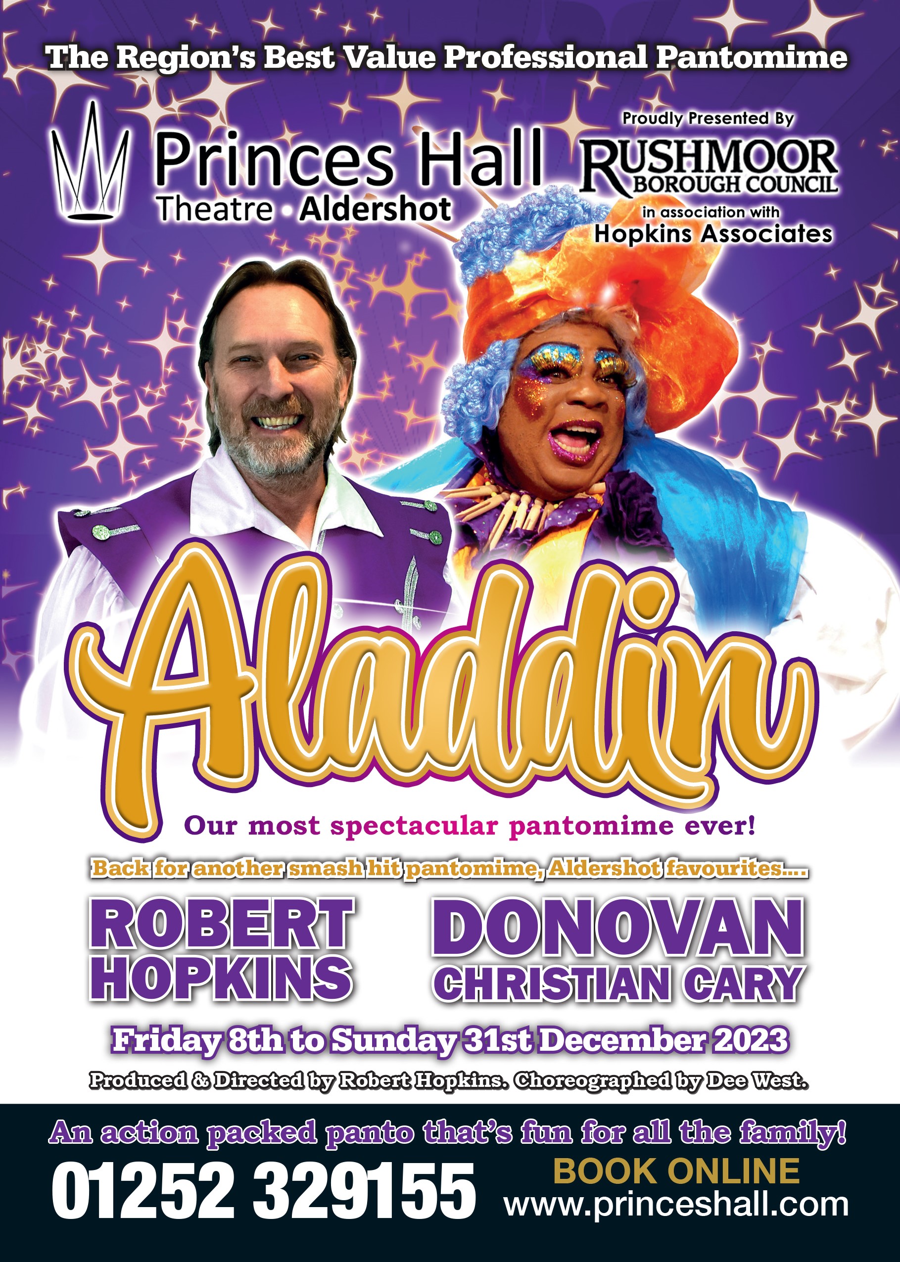 PANTO - Aladdin - Princes Hall Theatre - Aldershot - localfamily.events