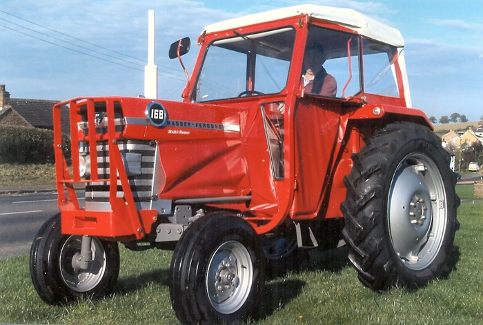 1976 MASSEY FERGUSON 168 Multi-Power 4cylinder diesel TRACTOR Reg. No ...