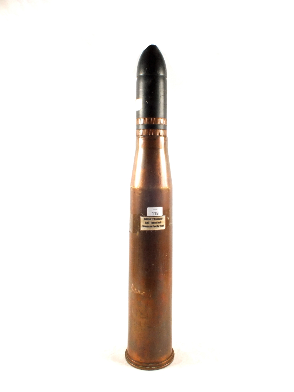 WWII 75mm Sherman Firefly (deactivated) anti tank round