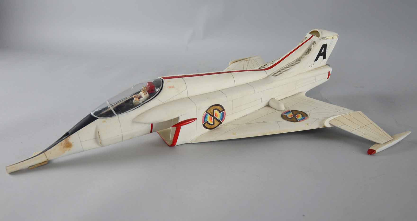 Studio built Scratch model of the Angel Interceptor from Gerry Anderson ...
