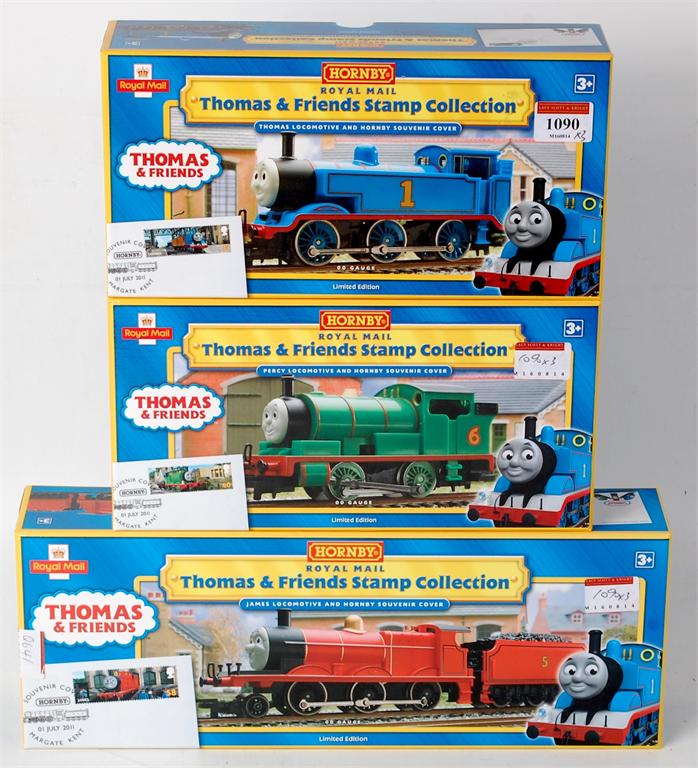 Hornby Royal Mail limited edition Thomas & Friends stamp collection ...