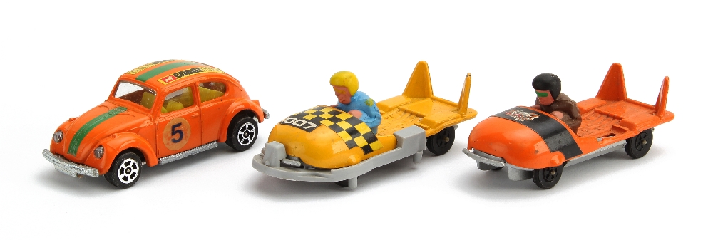 Corgi Juniors James Bond OHMSS, Volkswagen 1300, Bond Bobsleigh ...
