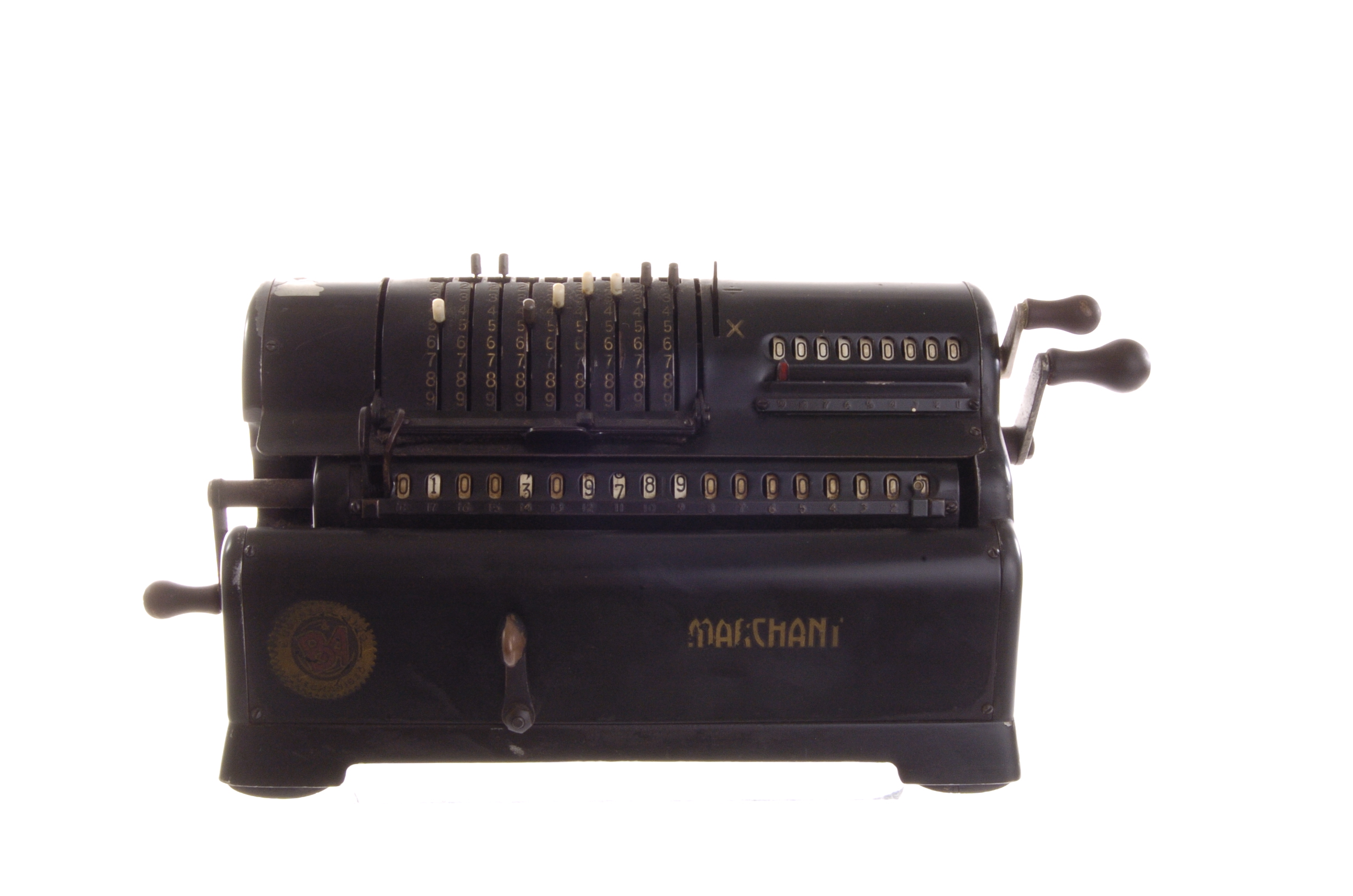 A vintage Marchant calculator, by Block & Anderson Ltd, AF