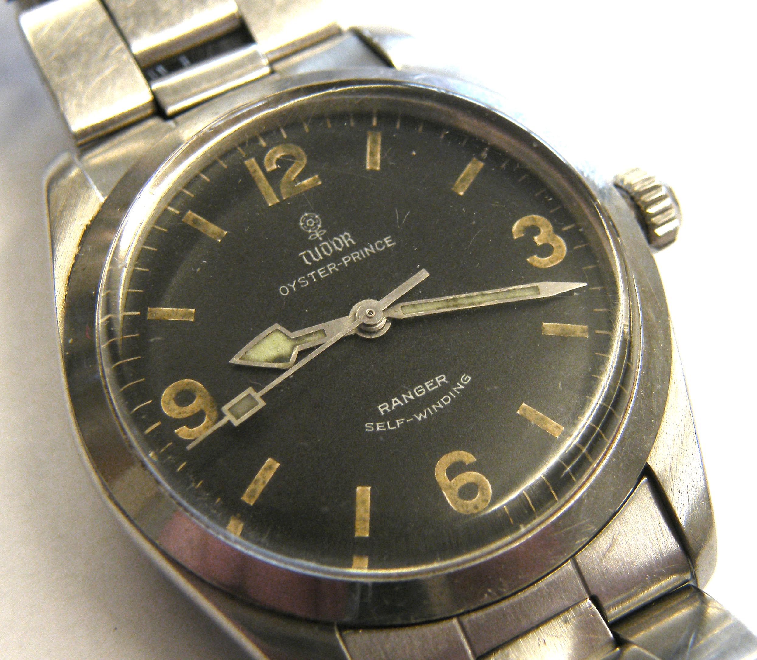 Tudor Oyster-Prince Ranger self-winding stainless steel gentleman`s ...