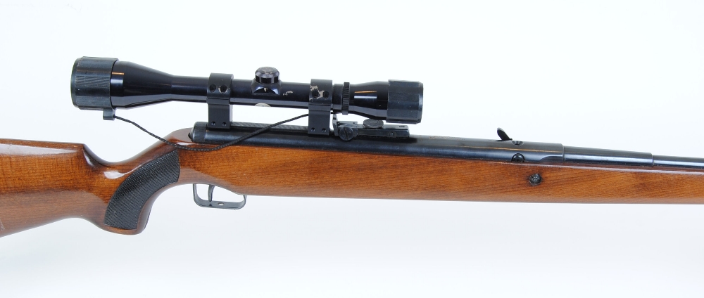 .22 Original Model 50, under lever air rifle with tunnel forsight and 4 ...