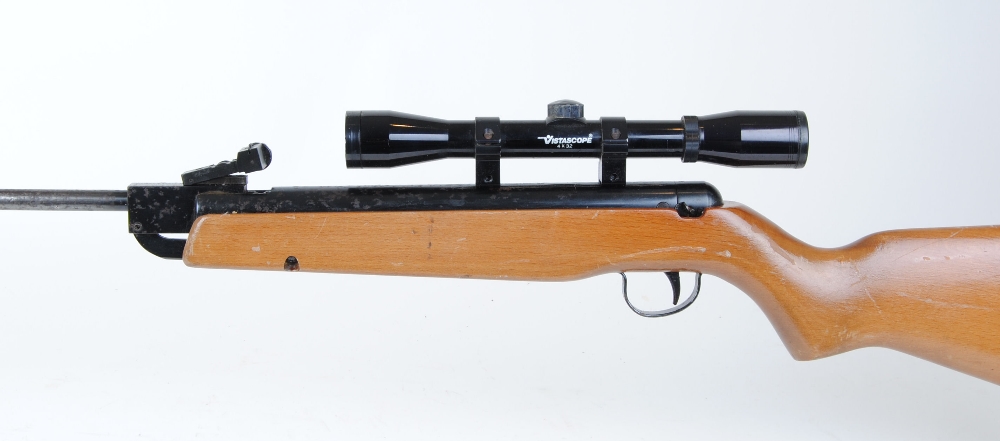 .177 Webley Vulcan, break barrel air rifle with 4 x 32 Vista scope, no ...
