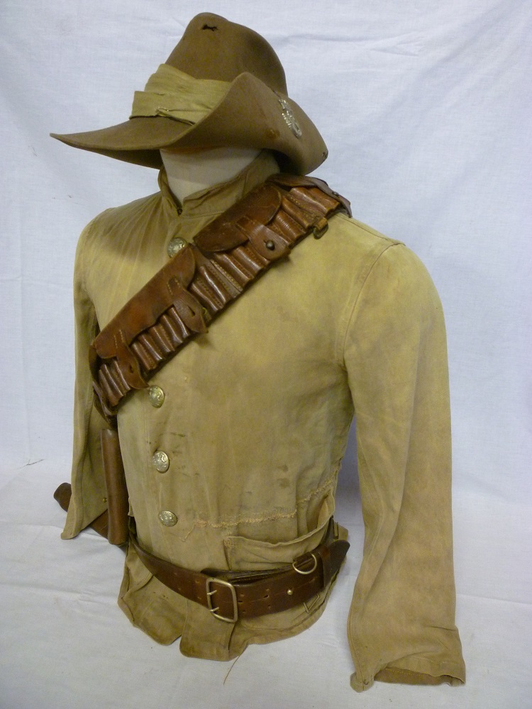 An original Boer War uniform of The Volunteer Co. 2nd DCLI comprising ...