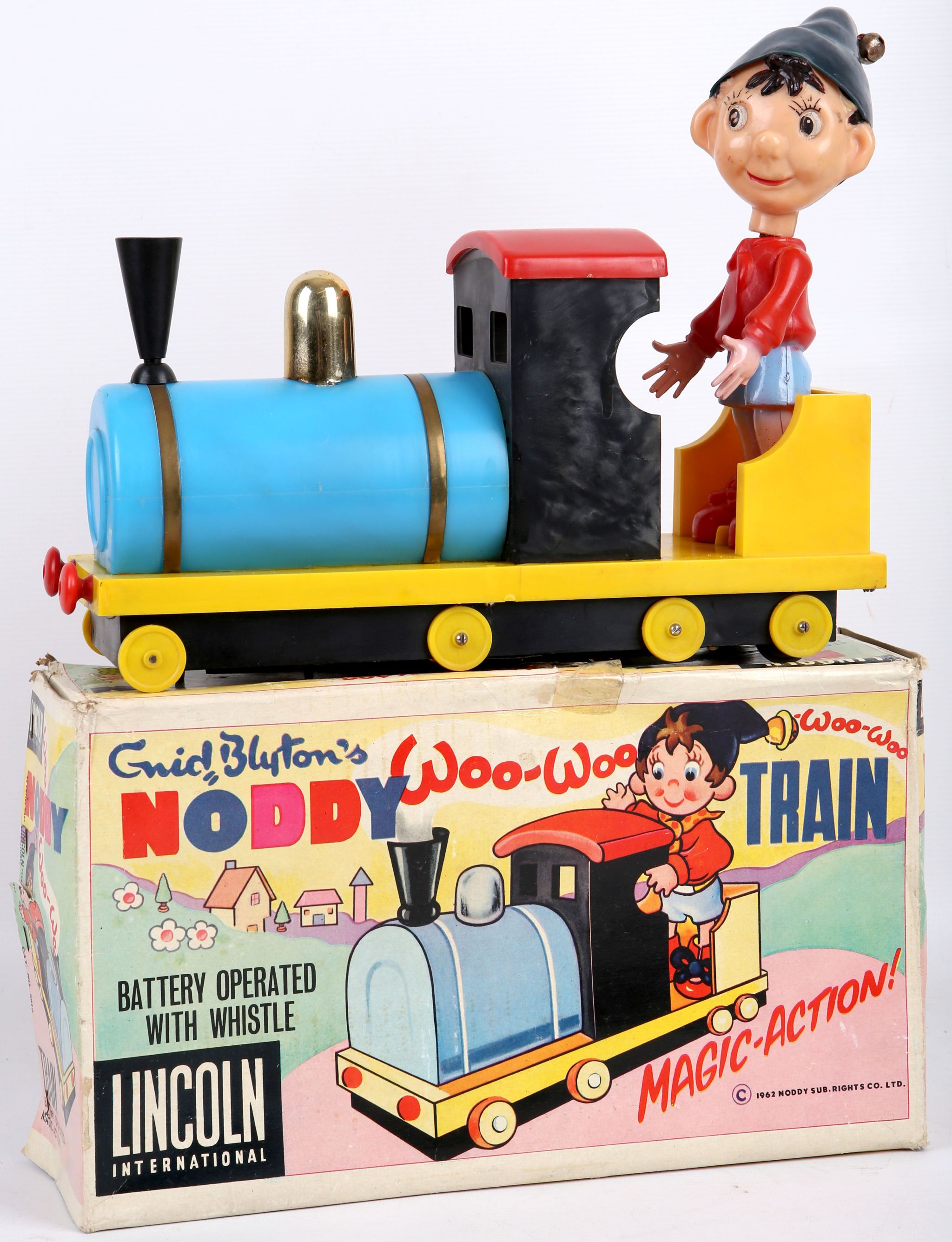 Lincoln International Enid Blyton`s Noddy Woo-Woo train, 1962 issue ...