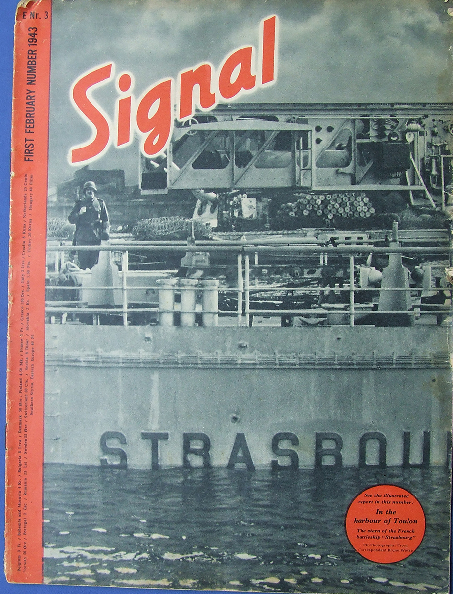 NAZI GERMANY, Signal magazine, rare English editions, 1942/43, inc ...