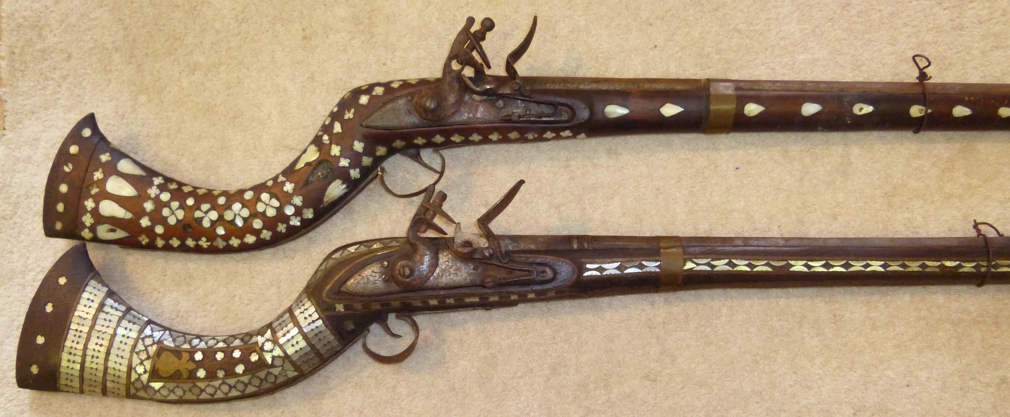 Two late 19th/early 20th century Afghan/Northern Indian Jezail ...