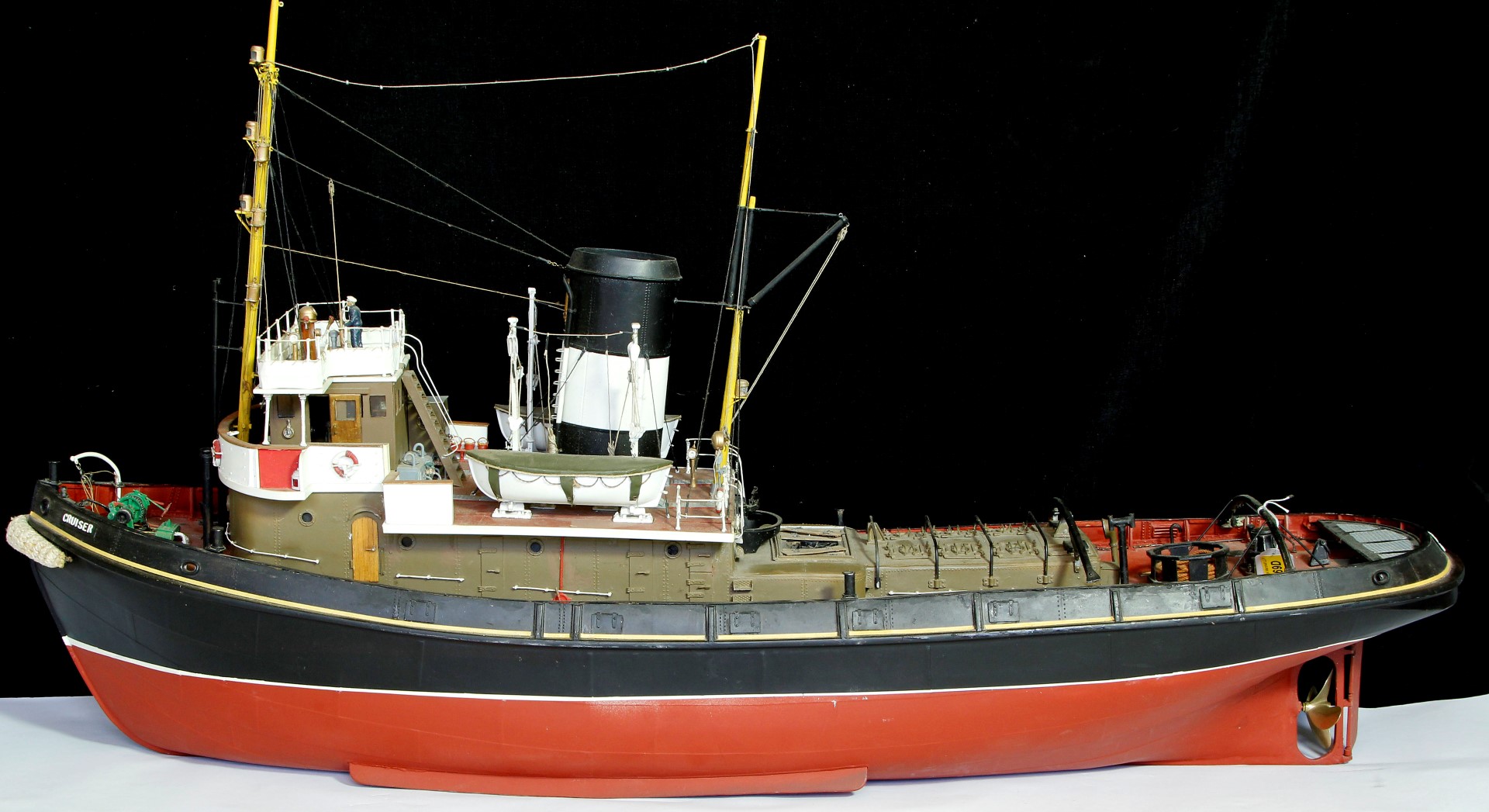 A good quality 1:32 scale kit built tug by MFM (Mount Fleet Models ...