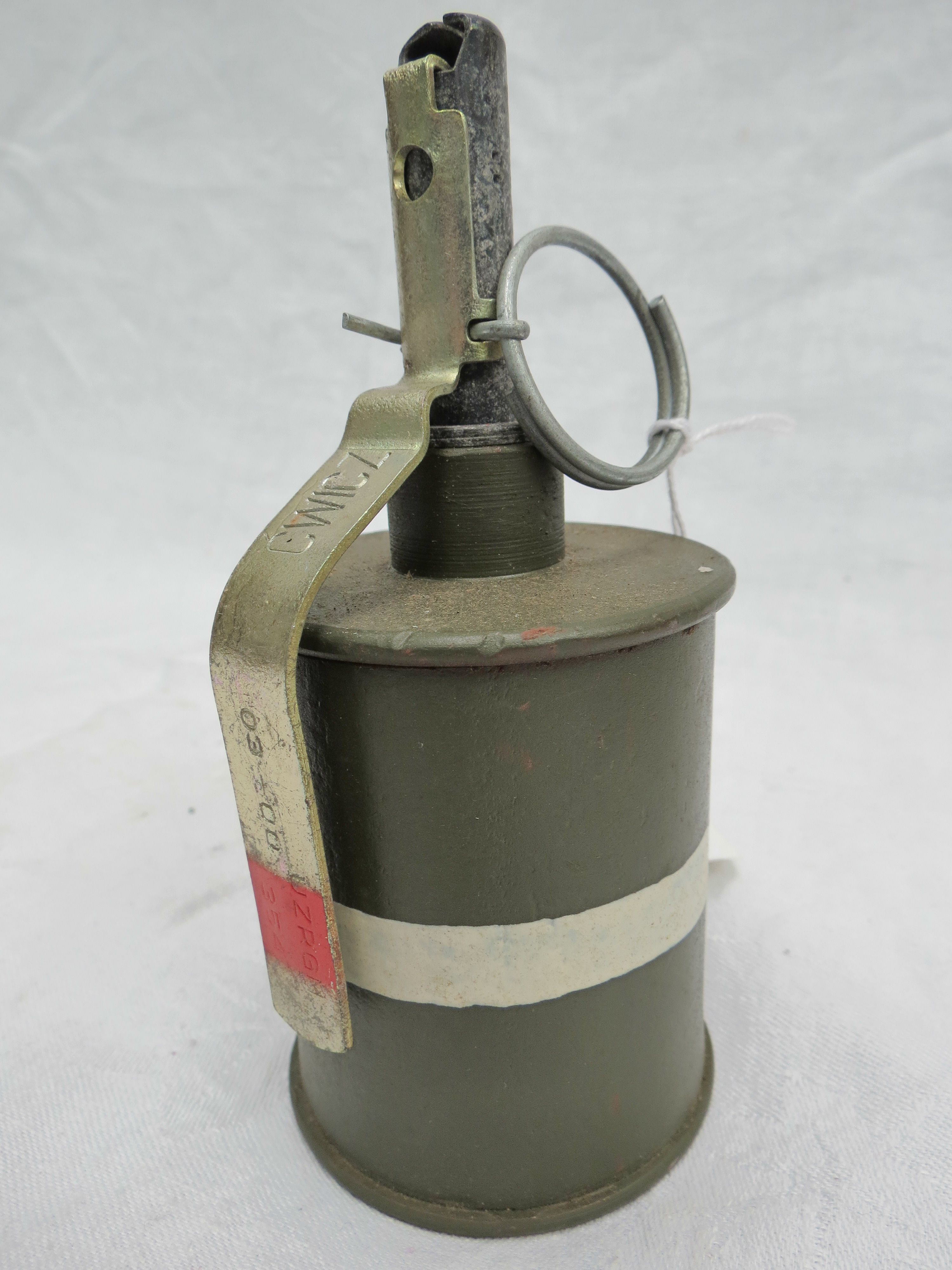 A Russian smoke grenade.