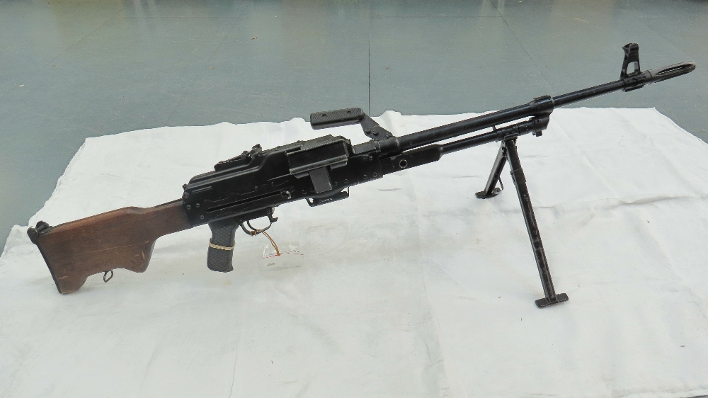 A Yugoslav State arsenal light machine gun (PKM) cal 7.62 x 54mm ...