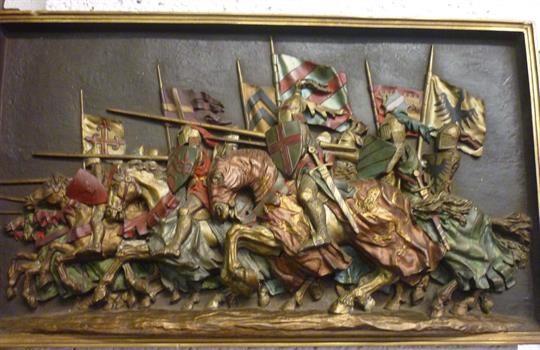 Marcus Designs Knight wall plaque