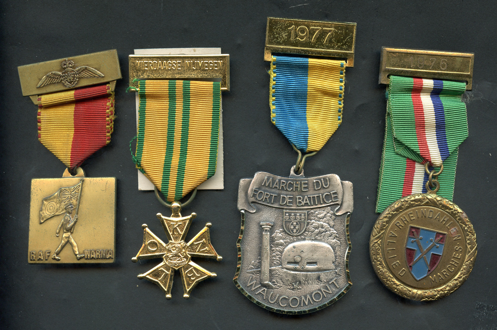 1977 Belgium Waucimont March Medal Nijmegen 4 Day Endurance March Medal ...