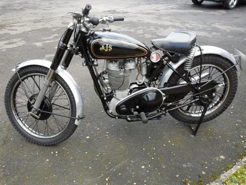 -Click here to bid - 1950 AJS 16MC Competition Trials 350cc Reg.no. LTF ...