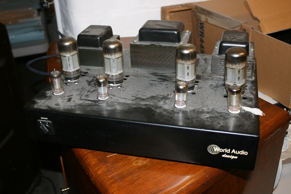 AMPLIFIER - World Audio Designs K5881 20W Stereo Power Valve Amplifier ...