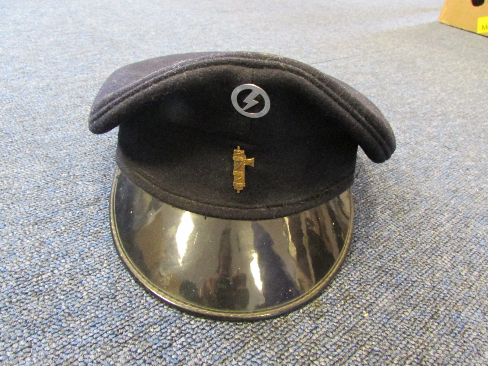 British Union of Fascists peaked cap with badges