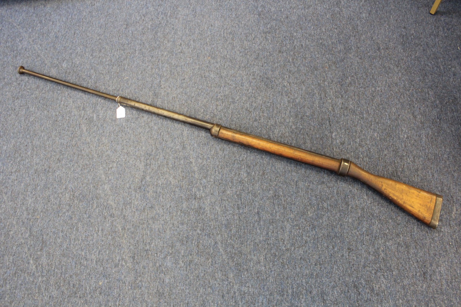 WW1 Scarce Spring bayonet rifle used for training troops in bayonet ...