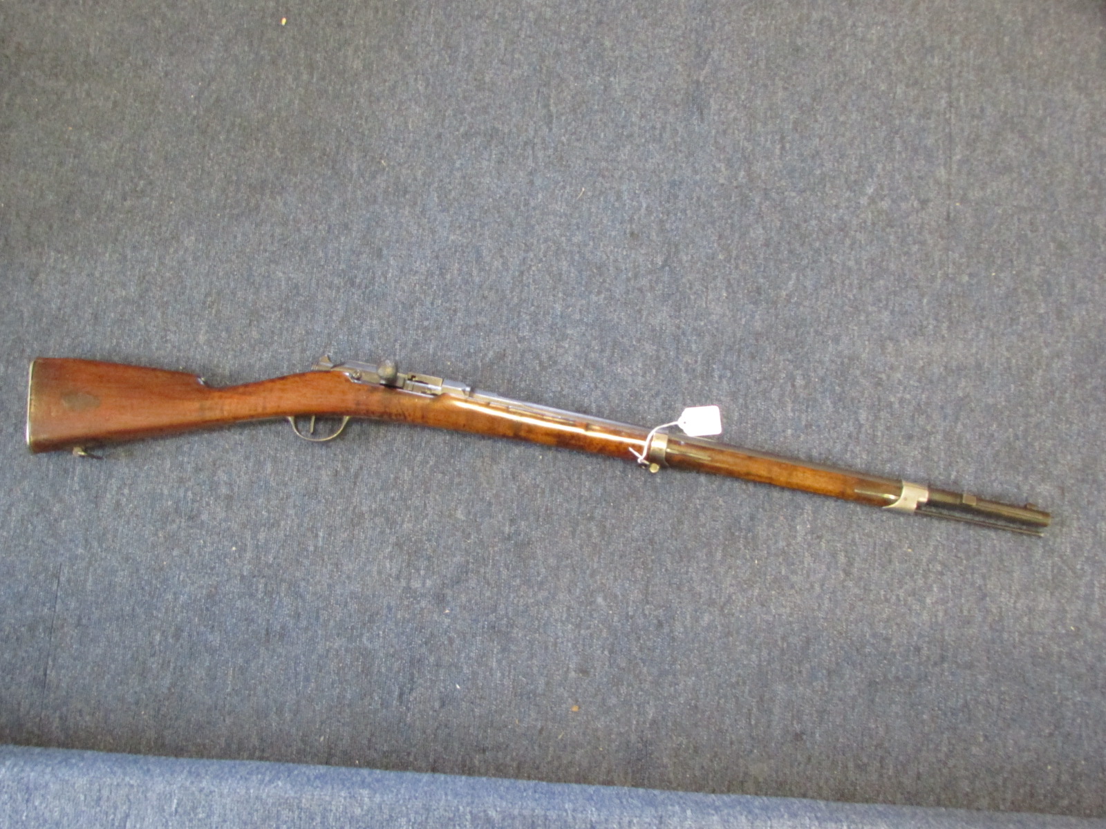 Rifle. A rare Model 54 Dreyse Needle Fire bolt action rifle. Calibre 15 ...