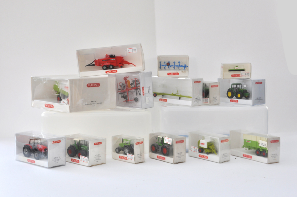 A fine selection of Wiking 1/87 scale Tractor and Machinery Models ...