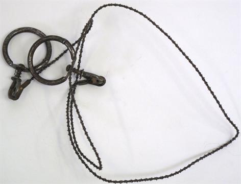 WW2 SOE / Commando Garrote Wire used to kill enemy soldiers without any ...