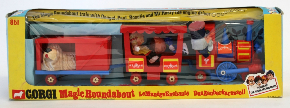 Corgi Toys 851 The Magic Roundabout Train, with Dougal, Paul, Rosalie ...