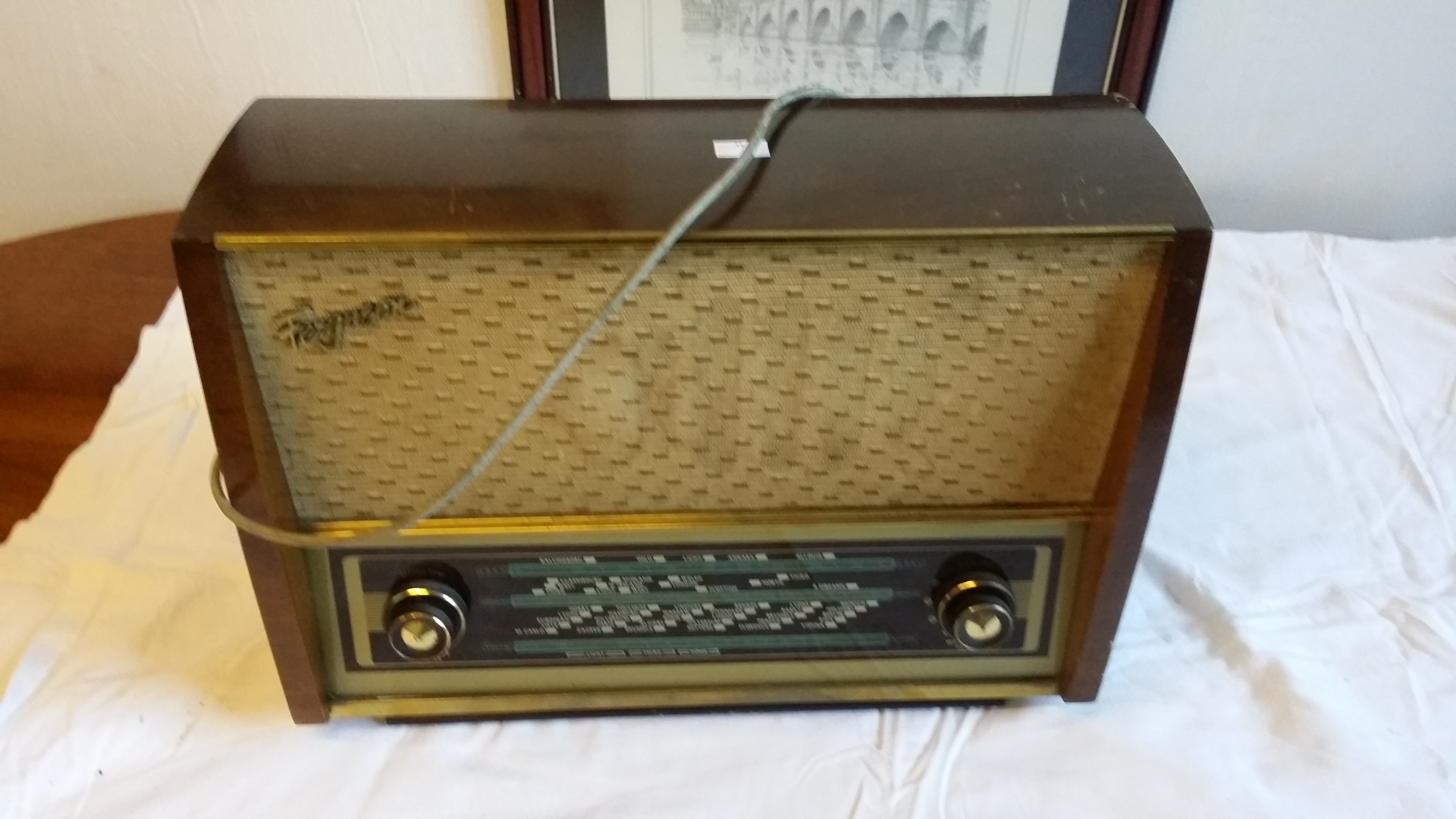 An old Ferguson radio.