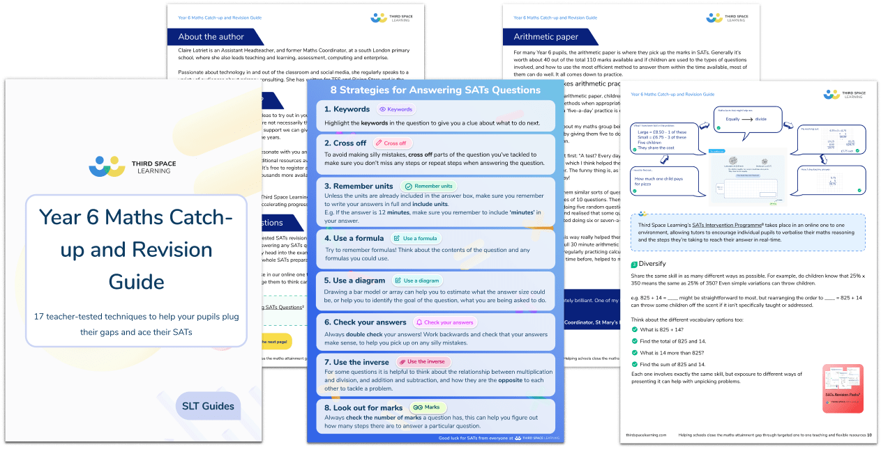 KS2 Primary Maths Resources | Maths Hub | Third Space Learning