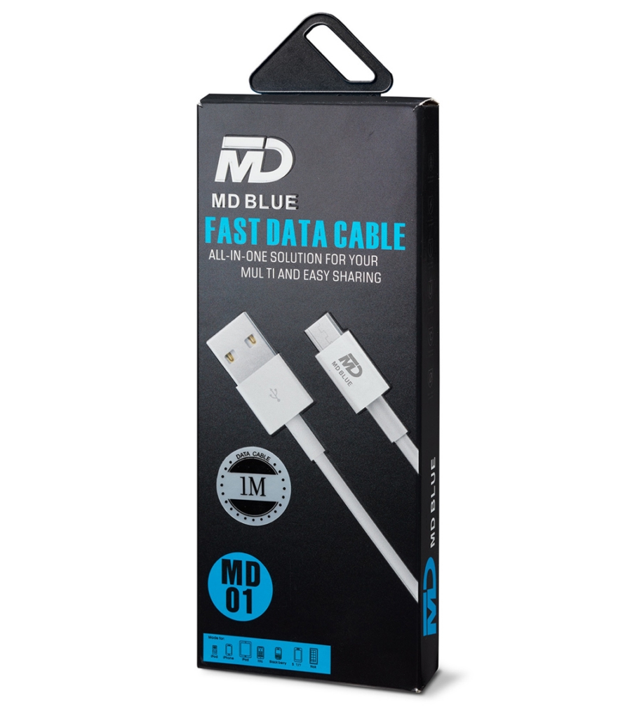 MD Blue USB C Kabel - lasaulec.nl - Technische groothandel