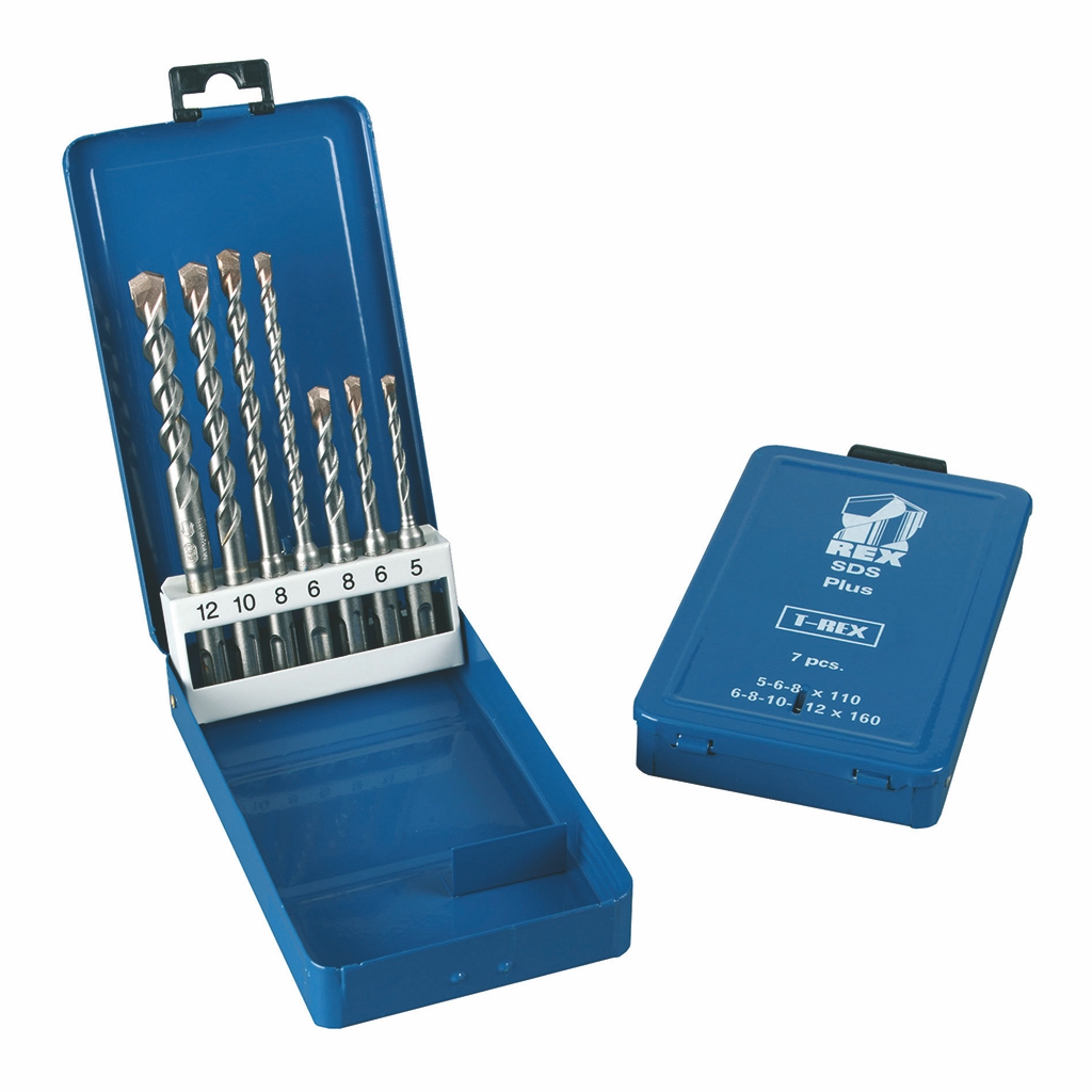 Rex SDS-plus Hamerboorset - lasaulec.nl - Technische groothandel