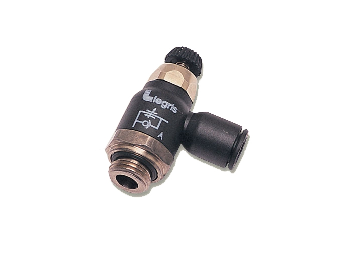 Legris 7061-08-13 Snelheidsregelventiel - lasaulec.nl - Technische groothandel
