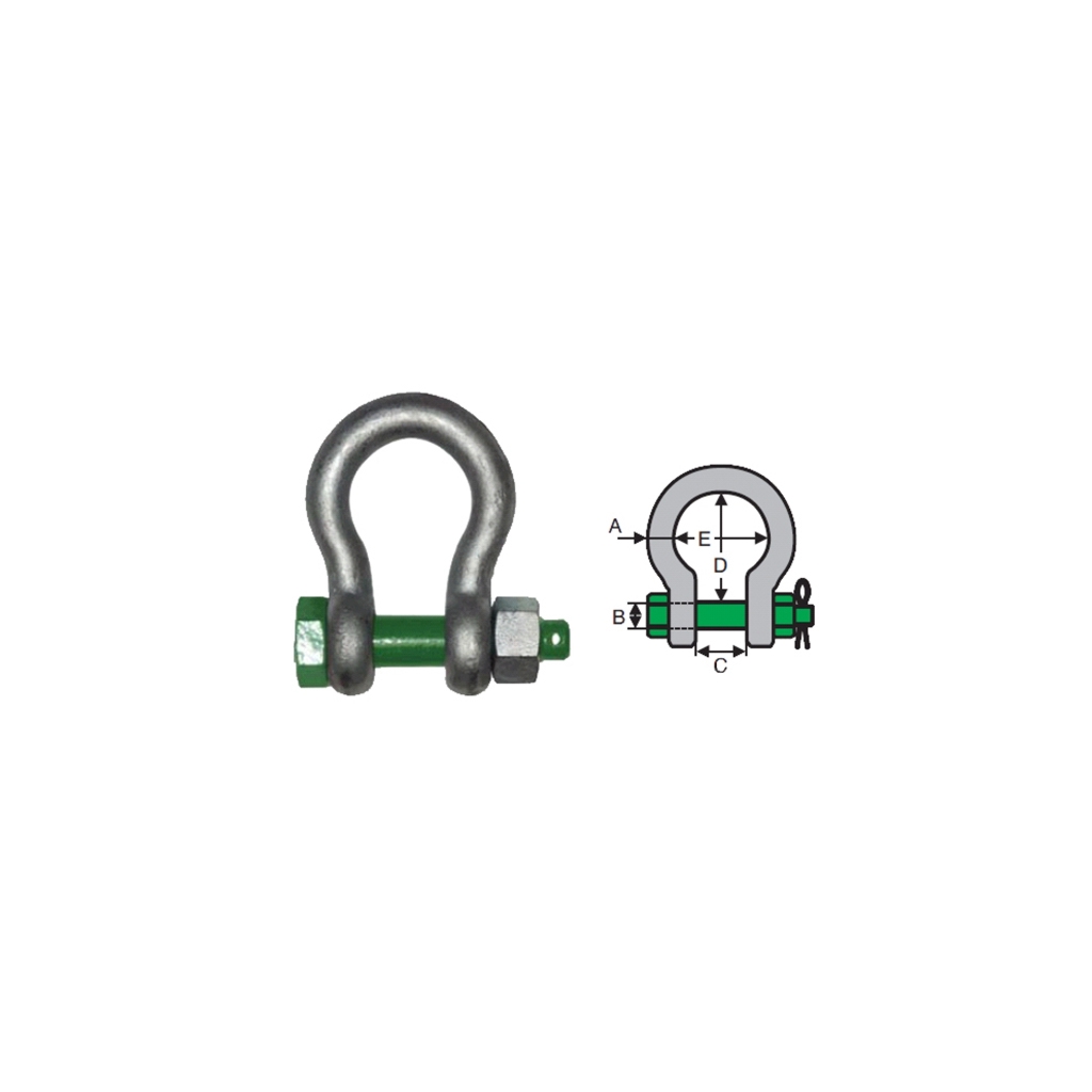 Green Pin G4163-1/2 Harpsluiting - Lasaulec Minishop
