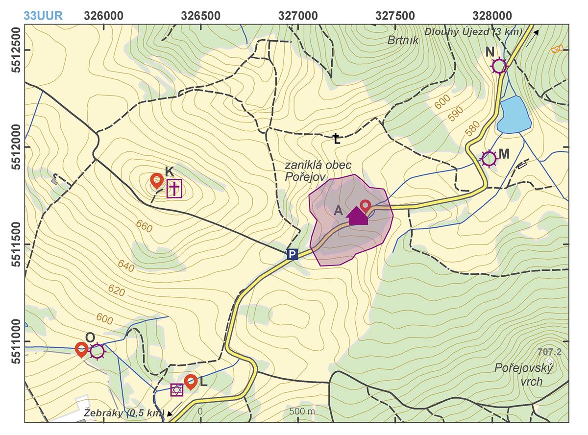 Pořejov | Archeologický atlas Čech