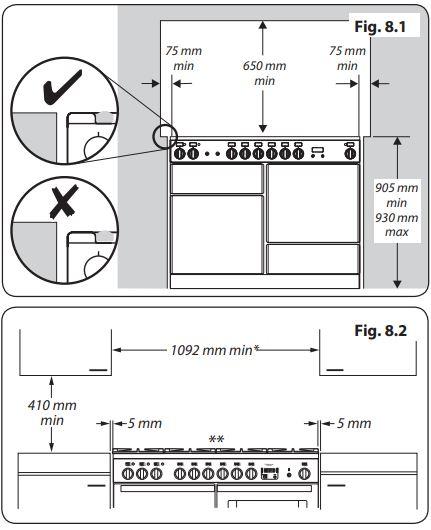 Rangemaster EDL110DFFIV/C 110cm Dual Fuel Range Cooker Encore Deluxe ...